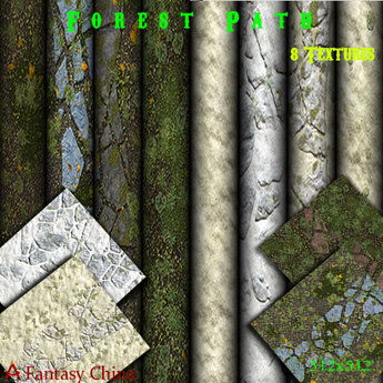 Second Life Marketplace - FC - 8 Forest path Textures bp