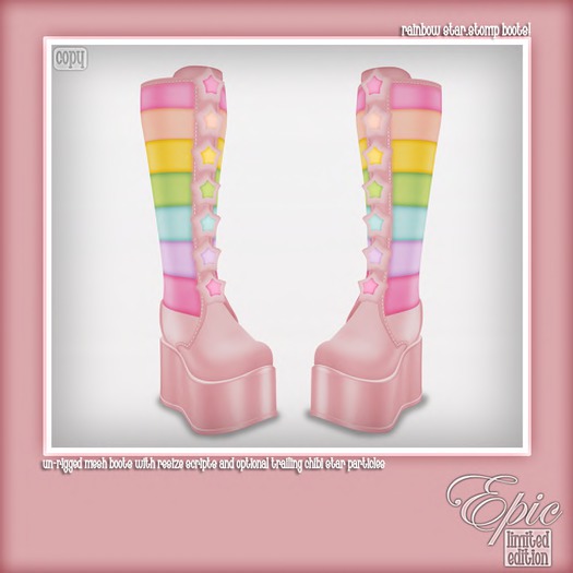 Second Life Marketplace - *Epic SUPER LIMITED EDITION* Rainbow Star ...