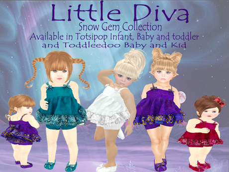 Second Life Marketplace - ~Little Diva~Snow Totsipop Toddler