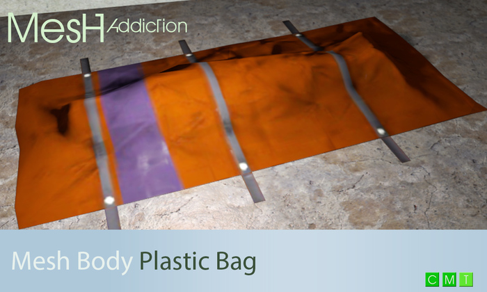 Second Life Marketplace - [MA] Mesh plastic body bag FULL PERMISSIONS ...