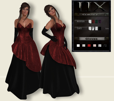 Second Life Marketplace - .::LiX::.Gothic Gown