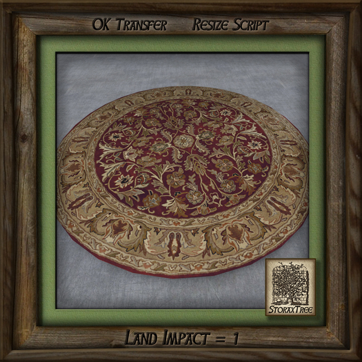 Second Life Marketplace - Round Rug C14