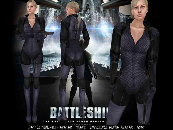 Second Life Marketplace - BATTLE GIRL AVATAR - Battle Avatar ...
