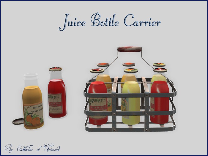 Second Life Marketplace - *CdT* Juice bottle carrier