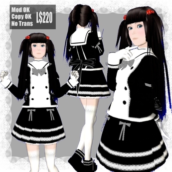 Second Life Marketplace - Japanese goth girl