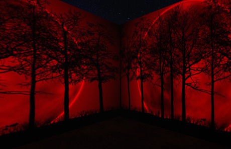 Second Life Marketplace - Skybox ~ Blood Moon Rising - Mesh LI = 1