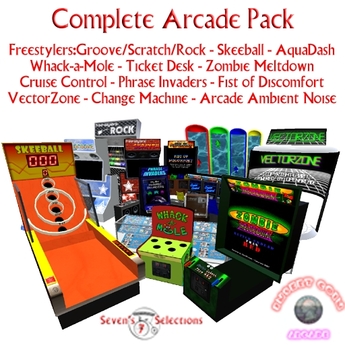 Second Life Marketplace - Complete Arcade Pack