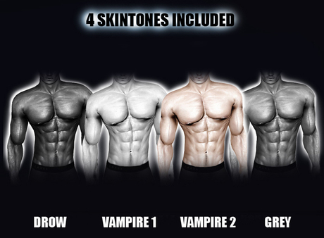 Second Life Marketplace - DEMO - Bad@zz Skin "Game"- Role Play Pack ...