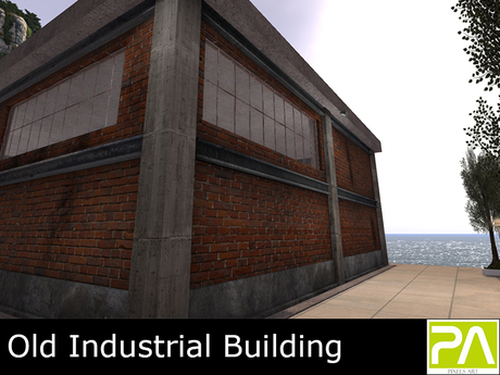 Second Life Marketplace - Industrial old Building.