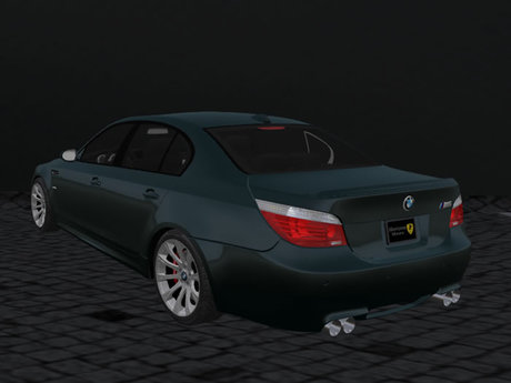 Second Life Marketplace - Beamer E60 M5 (Green) 99.99% MESH