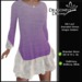 Second Life Marketplace - DD - Laci Sweater Dress - Grape Ombre