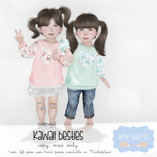 Second Life Marketplace - {tg.} - Kawaii Besties. (boxed)