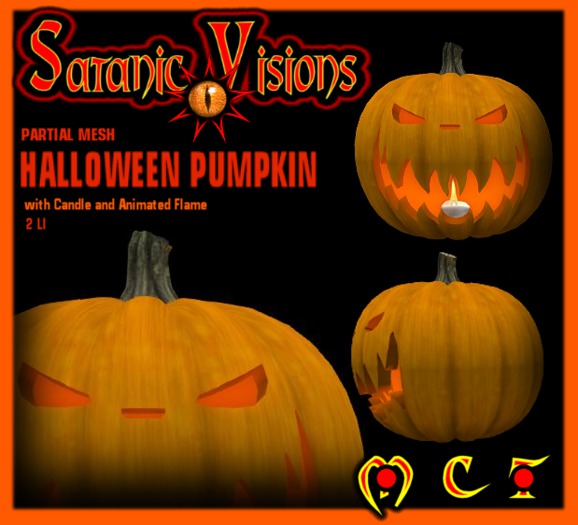 Second Life Marketplace - Halloween Pumpkin