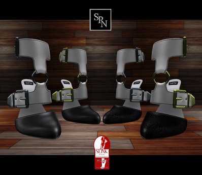 Second Life Marketplace - SPN - Ring White Shoes - Golden / Silver ...