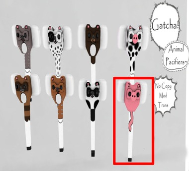 Second Life Marketplace - [[Puddlegum]] Pig Pacifier