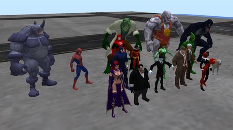 Second Life Marketplace - Hero and Villain NPCS