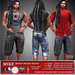 Second Life Marketplace - [F] Mike Belted Denim Shorts - HUD