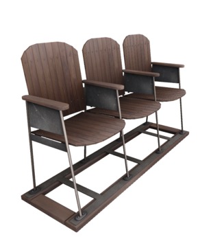 Second Life Marketplace - Hideki - Triple Chair