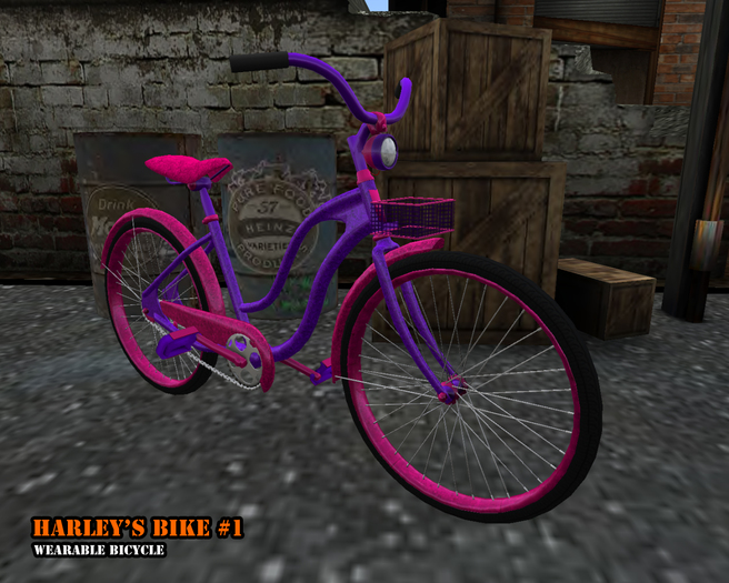 Second Life Marketplace - [SL]Harley's Bike #1 COPY Version