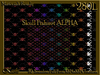 Second Life Marketplace - Skull Fishnet ALPHA Fabric Seamless Halloween ...