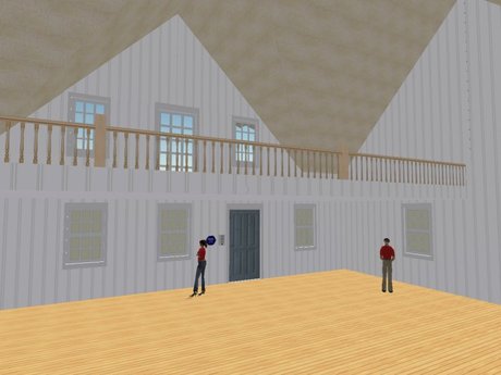 Second Life Marketplace - Four Gabled Cape Cod House - Buckland Blue