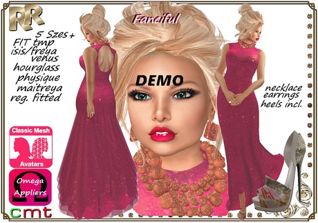 Second Life Marketplace - Red riot! DEMO-Rejuve's raggs