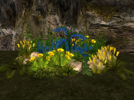 Second Life Marketplace - MSD - Rock Garden - Blue Bells (13 LI) C/M