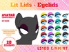 Second Life Marketplace - {FF} Lit Lids