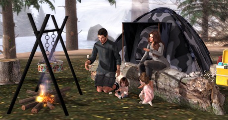 Second Life Marketplace - Aphrodite "Family Fun" Cooking Station (Copy ...