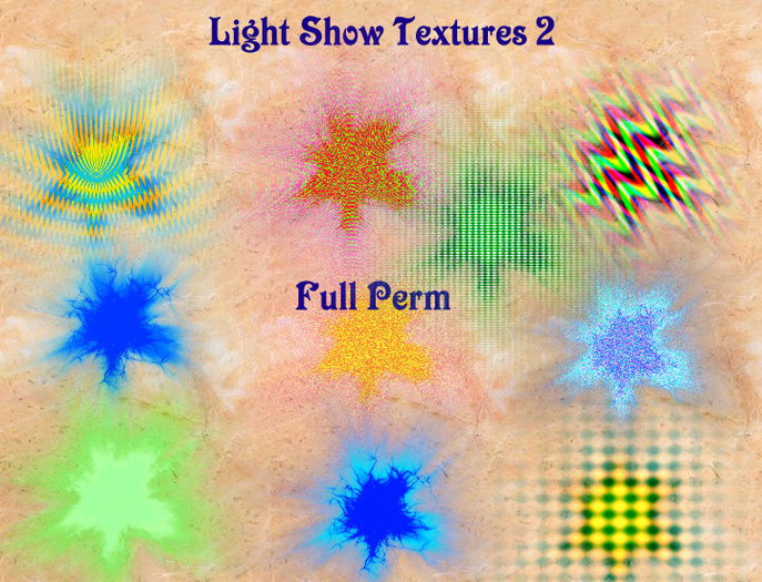 Second Life Marketplace - Light Show Textures 2