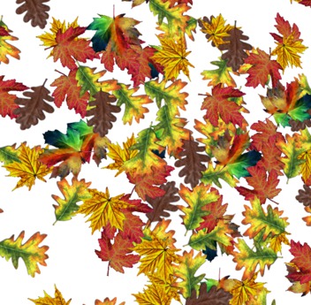 Second Life Marketplace - Autumn Leaves Scattered #1 - Mesh Fall Leaves