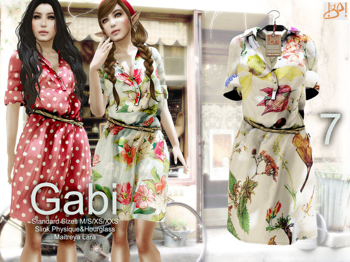 Second Life Marketplace - !gO! Gabi dress - 7