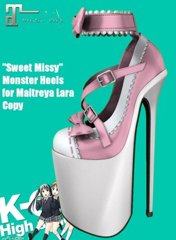 Second Life Marketplace - KO-H Sweet Missy Monster Heels Maitreya Lara