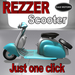 Second Life Marketplace - G&D MOTORS L.A. Scooter REZZER