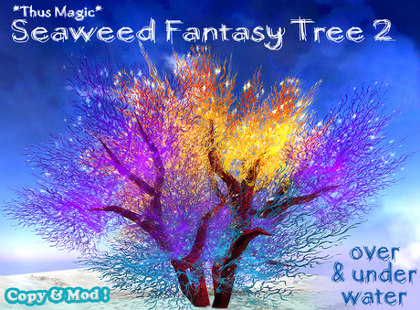 Second Life Marketplace - *Thus Magic*~Seaweed Fantasy Tree 2