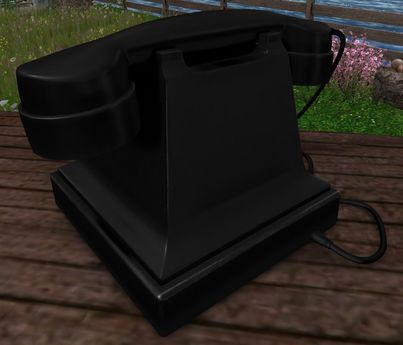 Second Life Marketplace - Vintage phone