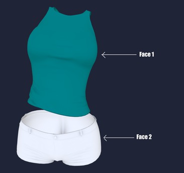 Second Life Marketplace - Dae Obj and Texture Maps For Booty Shorts ...
