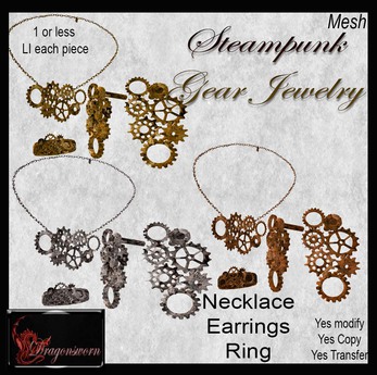 Second Life Marketplace - Geared Jewelry - FULL PERM