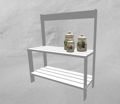 Second Life Marketplace - Kitchen Sideboard