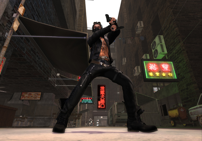 Second Life Marketplace - Male Twin Pistol Pose #6