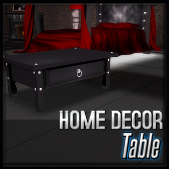 Second Life Marketplace - Citadel Table (Citadel Gothica Decor)