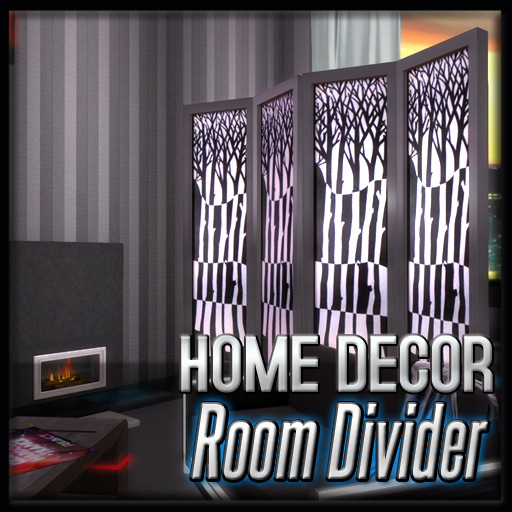 Second Life Marketplace - Midnight Room Divider (Midnight Fantasy Decor)