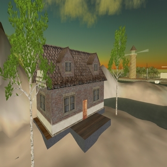 Second Life Marketplace - LS Brick Starter Home
