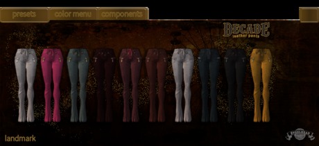 Second Life Marketplace - Steelhead Decade Leather Pants 1.01