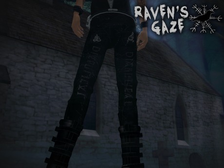 Second Life Marketplace - ..::RAVEN'S GAZE::.. DIABOLICAL OUTFIT