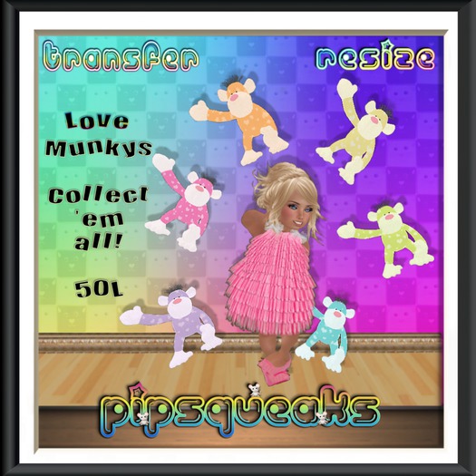 Second Life Marketplace - {PiP} Munky Love Entire Gacha Set