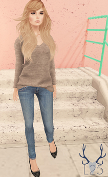 Second Life Marketplace - Pointed Flats (Black)