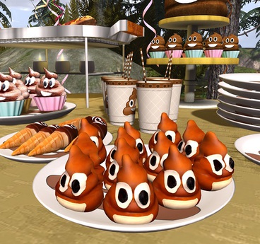 Second Life Marketplace - Aphrodite "Mr & Mrs poop"- Complete emoji ...