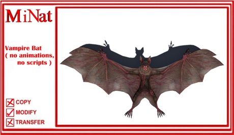 Second Life Marketplace - MN Vampire Bat