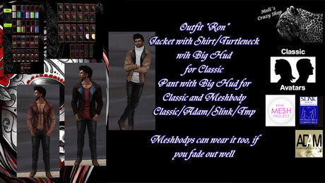 Second Life Marketplace - Outfit RON All Sizes